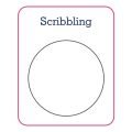Scribbling Circle Worksheet - KLearningKids.com