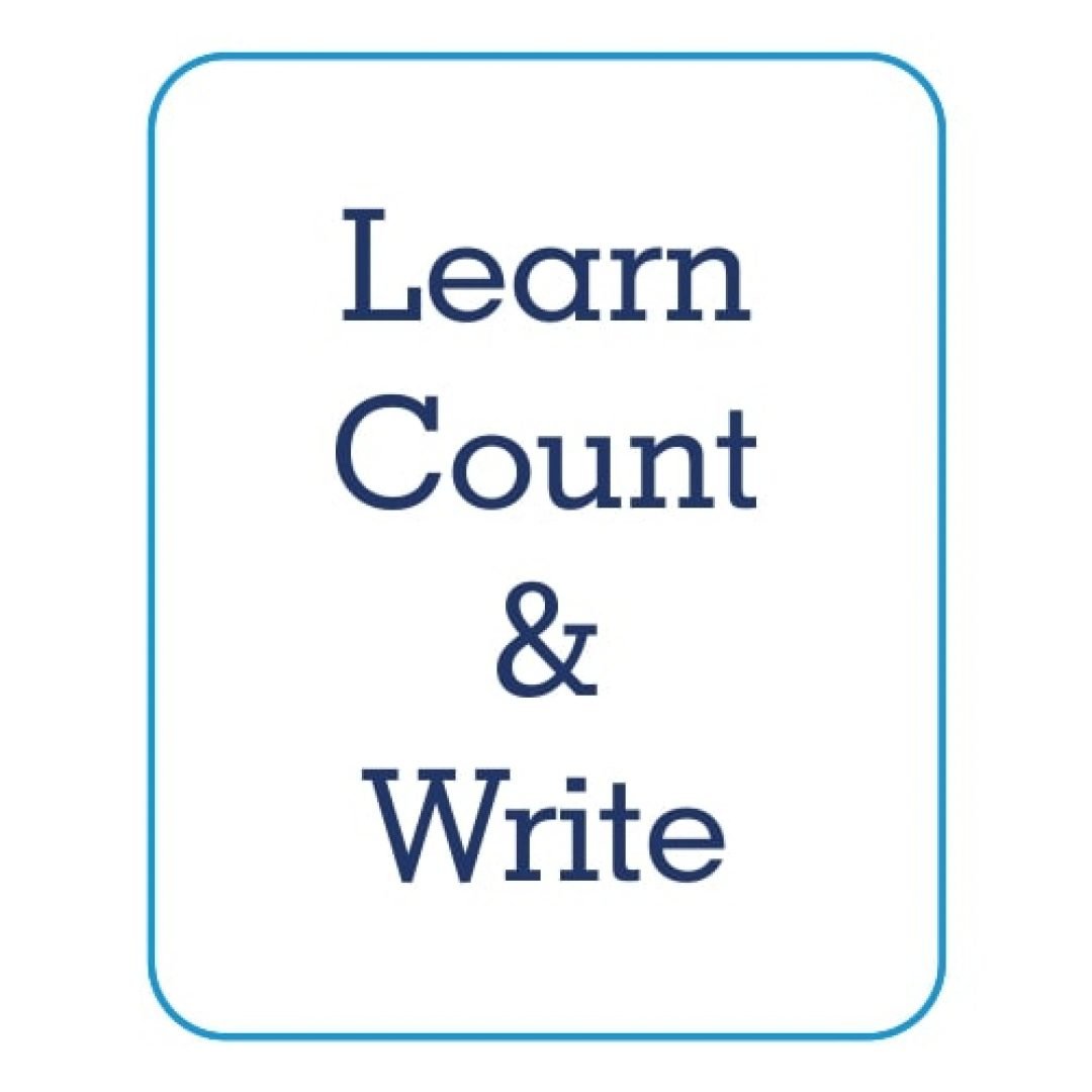 Numbers Count & Write Worksheets - KLearningKids.com