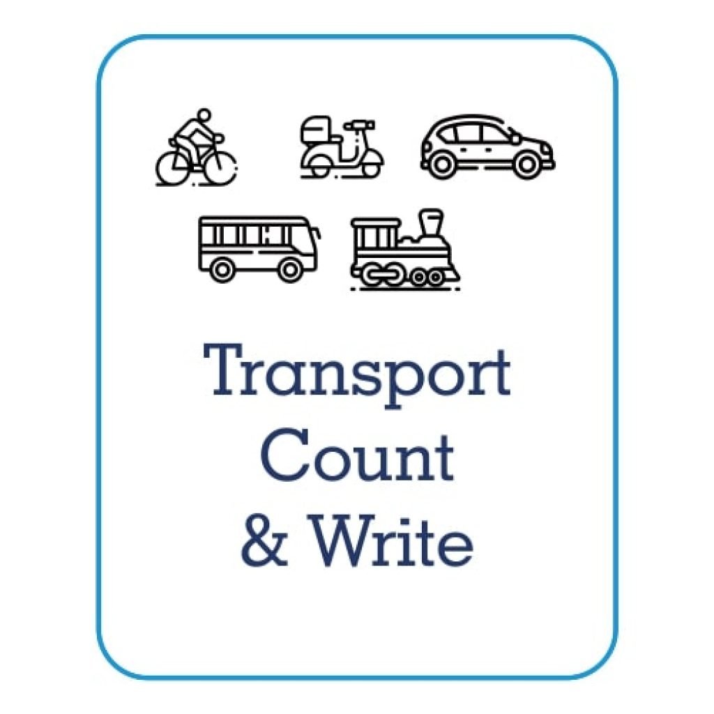 Numbers Count & Write Worksheets - KLearningKids.com