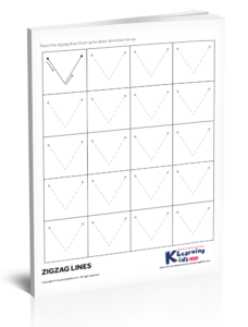 Standing & Sleeping line worksheet - KLearningKids.com